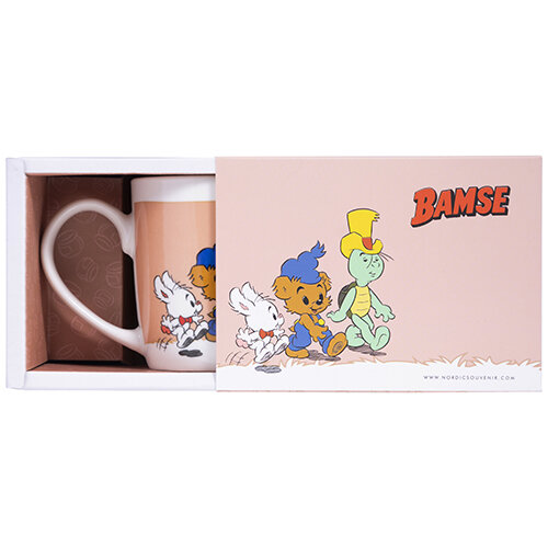 Mugg Bamse, Skalman, Lille Skutt, Rosa, 27 cl BAMSE - www.nordicsouven
