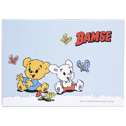 Mugg, Brumma & Mini-Hopp, blå, 27 cl BAMSE - www.nordicsouvenir.com